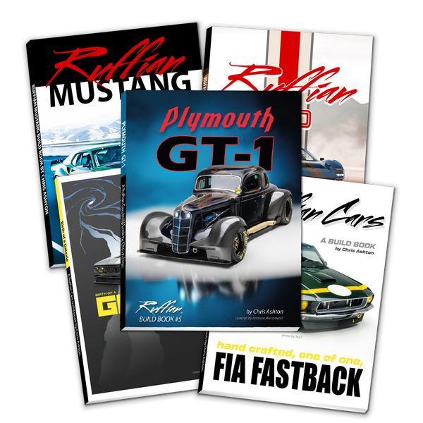 Ruffian Cars Build Book Bundle (5 Softcovers + PDFs)