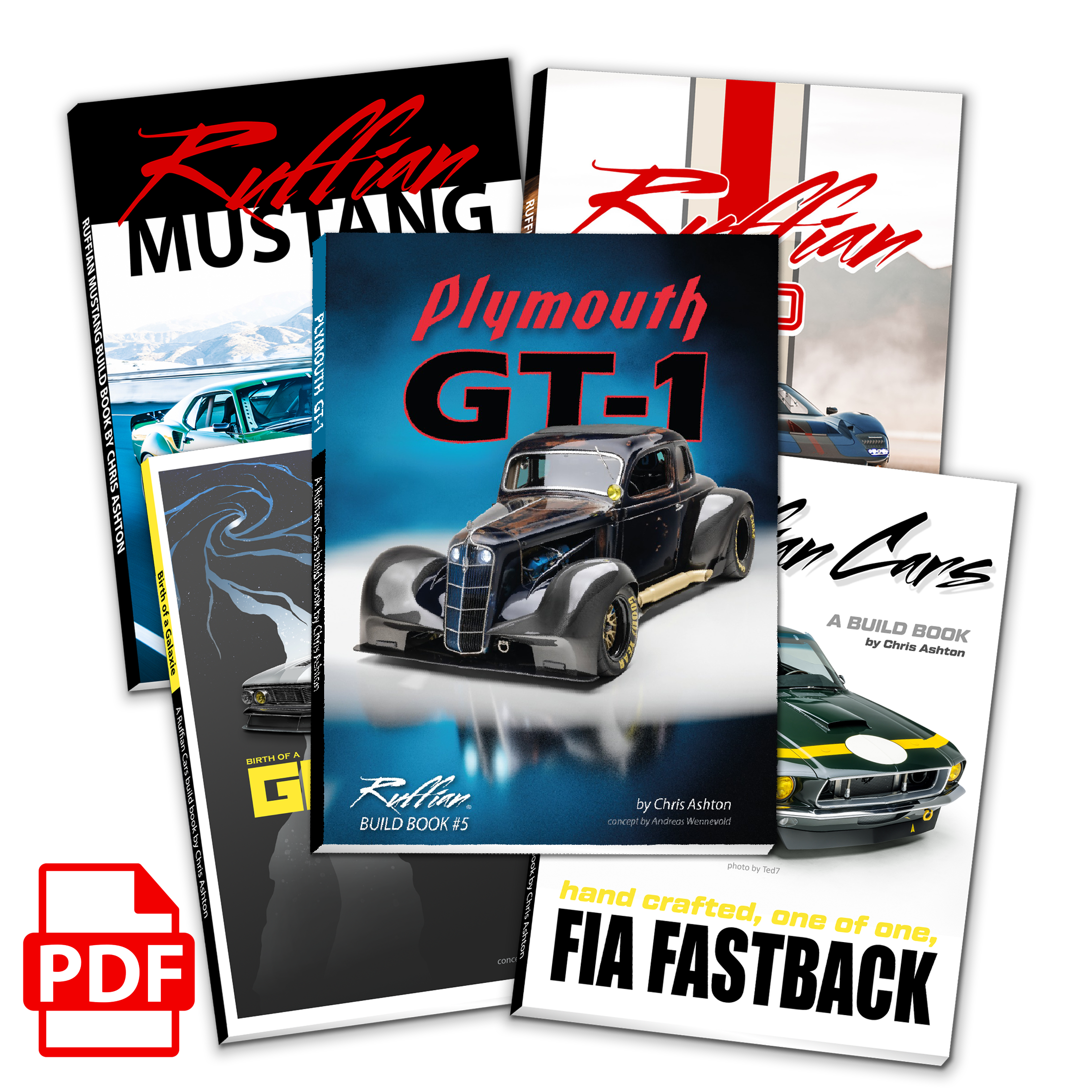 Ruffian Cars Build Book Bundle (PDFs Only)